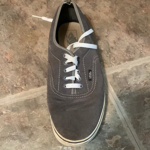Shoes | Authentic Grey Vans | Poshmark